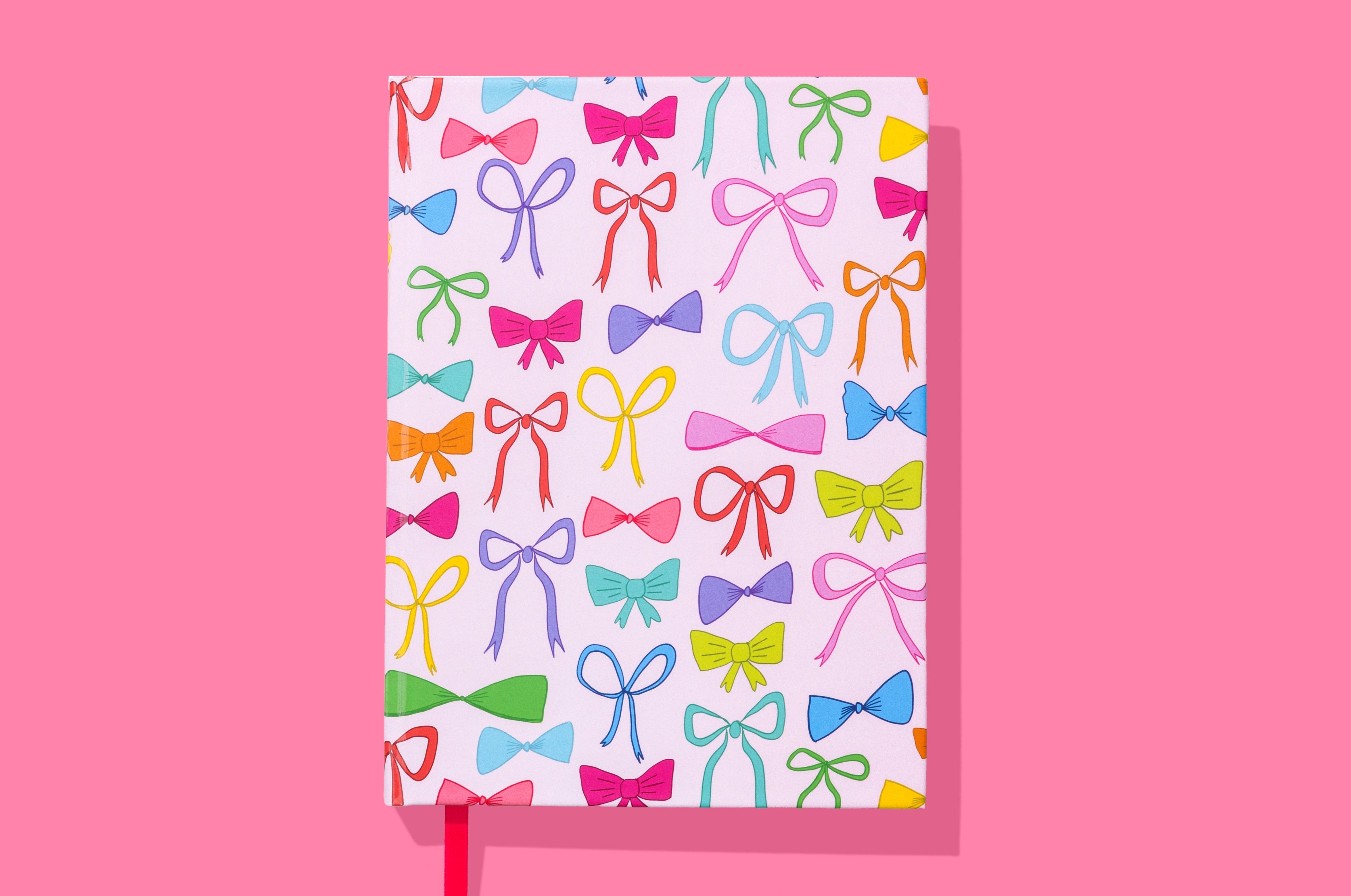 Colorful Bows Notebook | Gift Idea | Stationery